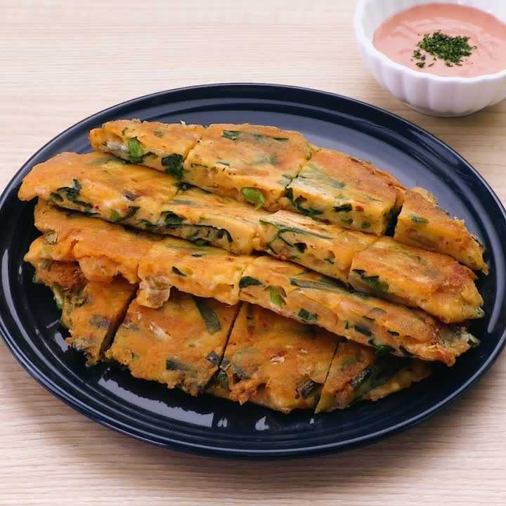 パパッと作れる♪ 豆腐チヂミのレシピ動画・作り方 | デリッシュキッチン